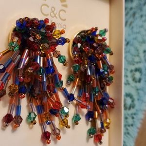 C&C California | Jewelry | Cc Beaded Earrings | Poshmark